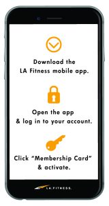 Convenient Way to Check In at LA Fitness